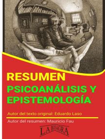 Psicoanálisis Y Epistemología Eduardo Laso La Bisagra Editorial