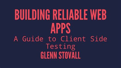 reliable javascript ppt