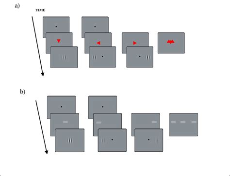 Ab Paradigms Used To Manipulate Covert Visuospatial Attention A Download Scientific
