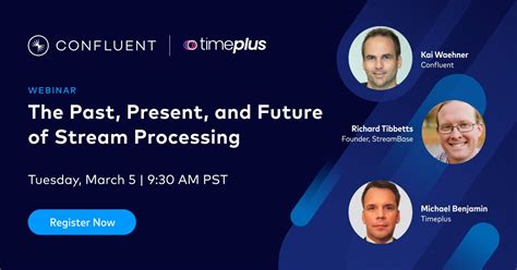 Confluent On Linkedin Welcome You Are Invited To Join A Webinar The