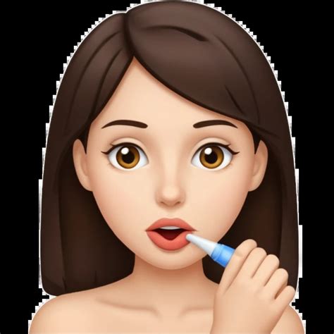 A Brunette Woman Sucking A Penis Emoji Ai Emoji Generator
