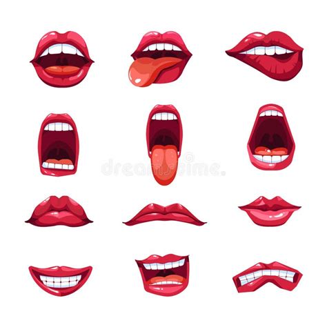 Red Lips Tongue Out Logo