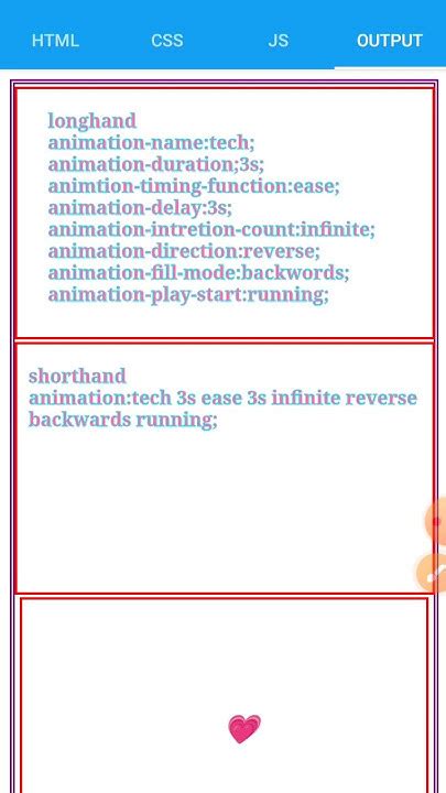 Css Animation Shorthand Longhand Propertycoding Webdesign Htmlcsswebsite Youtube