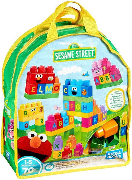 Mega Bloks Lets Build Sesame Street Buildable Playset Wish