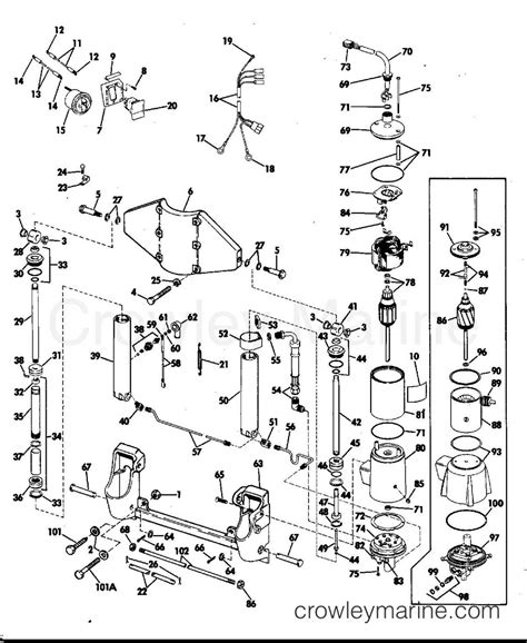 Visual Guide: Exploring the 50 HP Mercury Outboard Parts Diagram