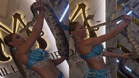 Snake Bites Dancer Video Goes Viral Watch
