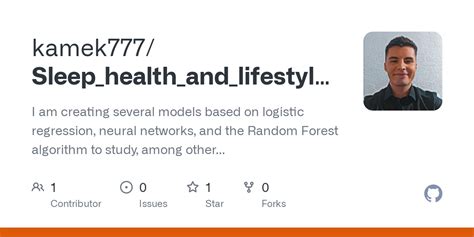 Github Kamek777sleephealthandlifestyleprojectpython Dashboard