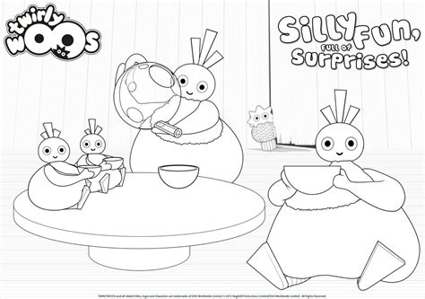 Twirlywoos On X Crayons Ready Colour In The Twirlywoos 52 Off