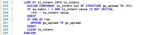 abap基础 abap loop with key csdn博客