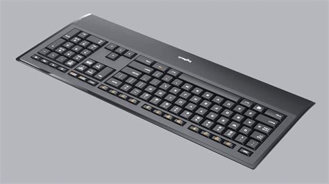 Logitech K740 Keyboard 3d Model By Cactus3d