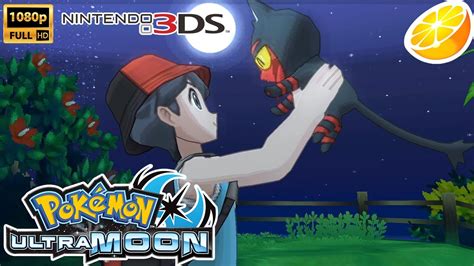Pokémon Ultra Moon 3ds Hd Gameplay Citra Youtube