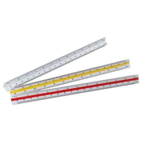 Ruler DÉchelle RÈgle Déchelle Triangulaire Sulateur Technique 12