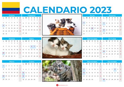 Calendario 2023 Colombia Con Festivos Pdf Artofit