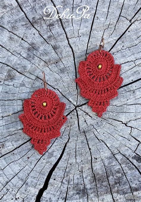 Плетени Обеци Ритуал” Дамско бижу Естествени материали Бижута Смолян Ръчно плетени Об