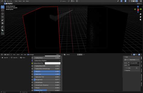 Light Beam Bounce On Mirror Caustics Reflective Lighting And Rendering Blender Artists