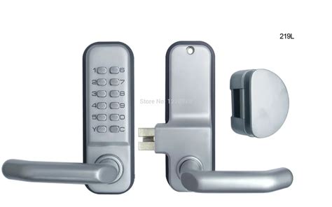 Mechanical Code Lock With Handle Zinc Alloy Cipher Lock Glass Door Lock Steel Door Lock In