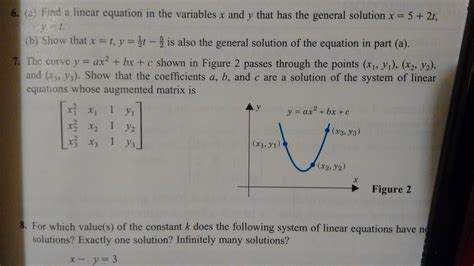 Matrices What Does It Mean To Show That Coefficients Are A Solution