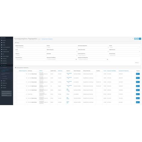 OpenCart Orders List Extended