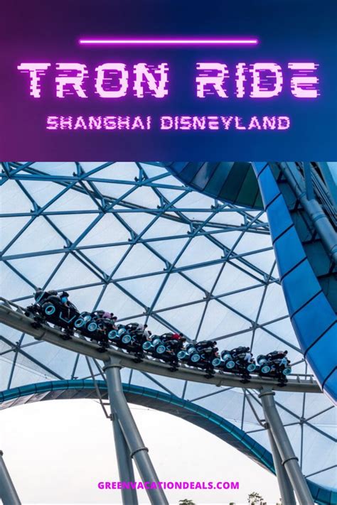 Tron Shanghai Disneyland Ride Artofit