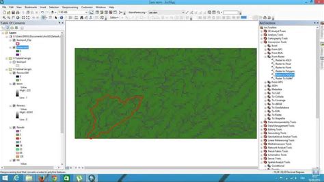 Watershed Delineation Using Dem Spatial Analyst In Arcgis