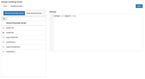 using an existing script onping automation platform