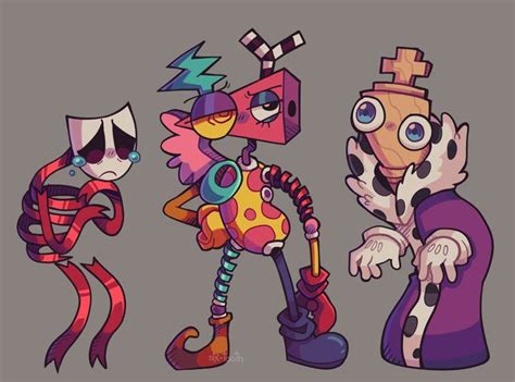 Pin By 🎪aubrey0000🐱 On Tadc Circus Art Animation Cartoon Crossovers