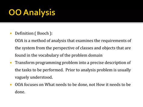 Object Oriented Software Engineering Ppt