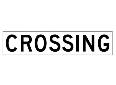 Crossing G9 33 Rail Crossing Sign Braced All Trades Safety