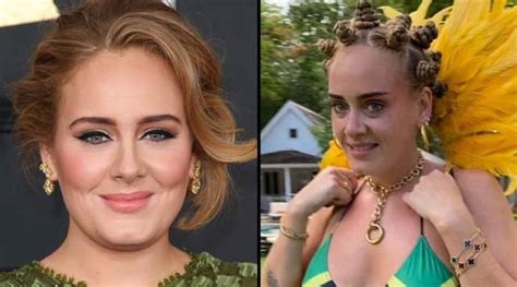 Adele Sparks Memes After Putting Her Hair In Bantu Knots For Carnival Tribute Post Popbuzz