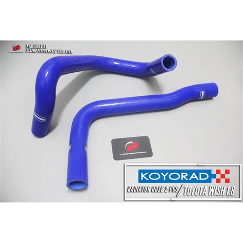 Original Ready Stock Hose Radiator Koyorad Toyota Wish 18 Zne Shopee
