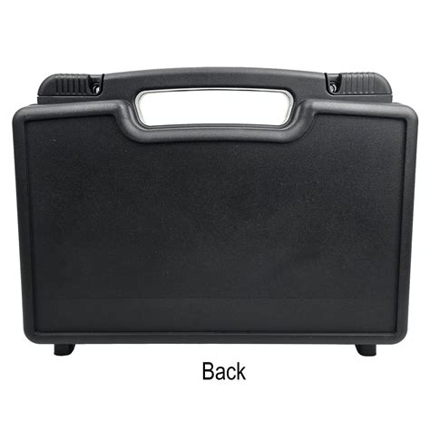 Tsi Lockable Pistol Case Black