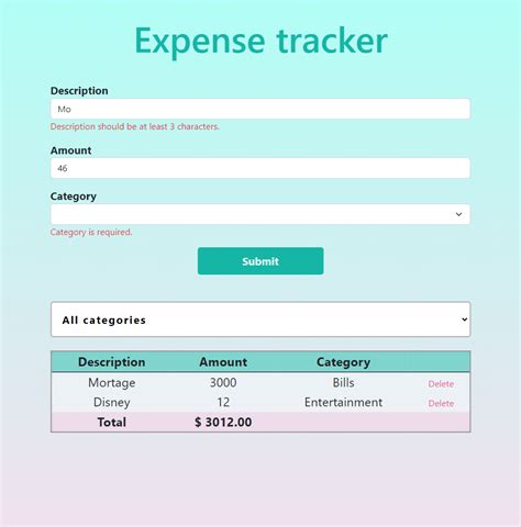 GitHub Alexandra Haynes ExpenseTracker