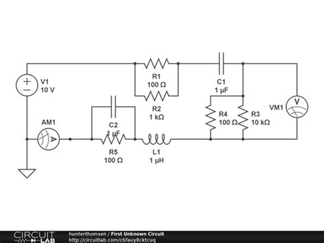 First Unknown Circuit Circuitlab