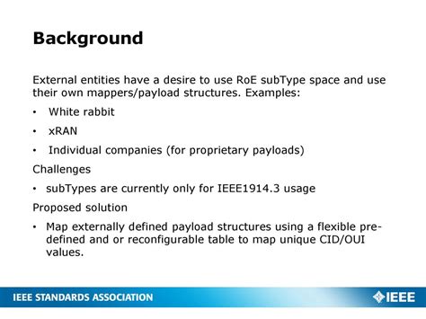 Supporting External Cid In Roe Ppt Download