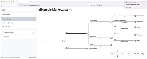 Share Models On The Web In Treeage Pro