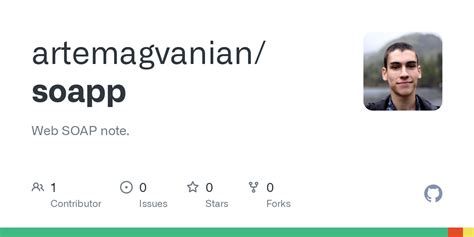 Github Artemagvanian Soapp Web Soap Note
