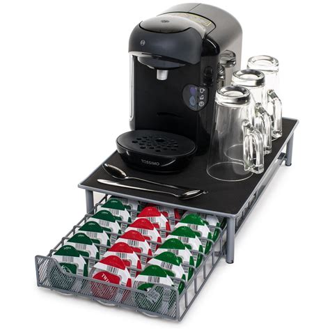 Tassimo Pod Drawer And Machine Stand Holds Up To 60 Pods Home Treats Uk