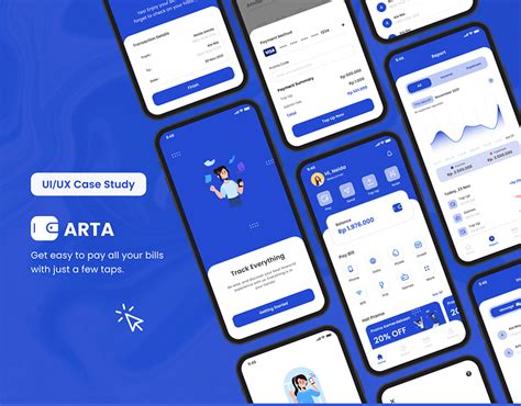 UI UX Case Study E Wallet Mobile Application Behance