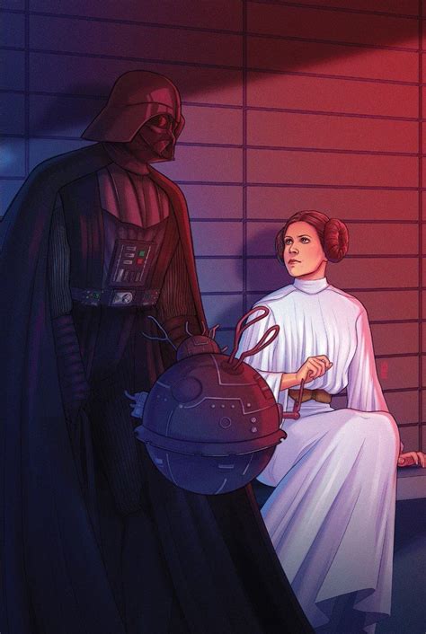 Star Wars A New Hope 40th Anniversary Darth Vader And Princess Leia