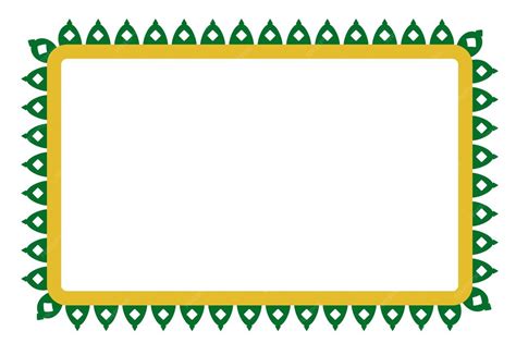 Vector Seamless Coin Arrondi Rectangle Décoration Maison Traditionnelle