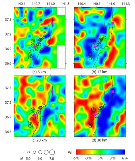 The Same As Fig 3 But For The Finite Frequency S Wave Tomography Download Scientific Diagram