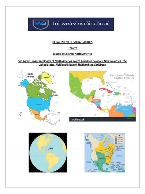 Colonial North America Overview Pdf Spanish Empire Thirteen Colonies