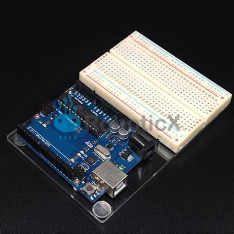 Arduino Uno And Breadboard Holder Roboticx
