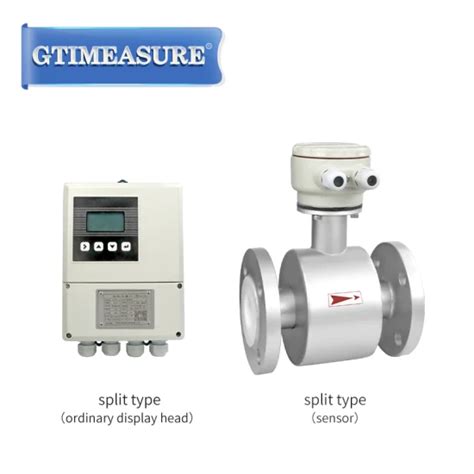 Rs485 Remove Display Flow Meter For Measuring Sewage Magnetic Flow