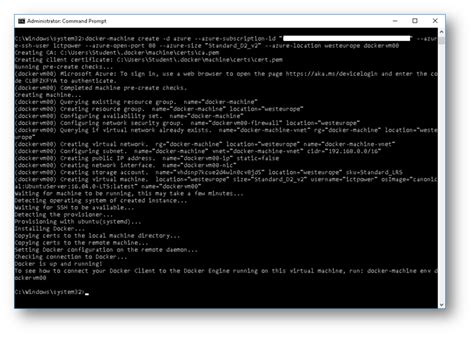 Utilizzare Docker Machine Per Creare Hosts In Microsoft Azure Ict Power