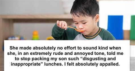 Korean Mom Gets Confronted By Pre K Teacher About Sons Lunches Having Unpleasant Odor