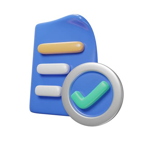 document check mark 20026531 png