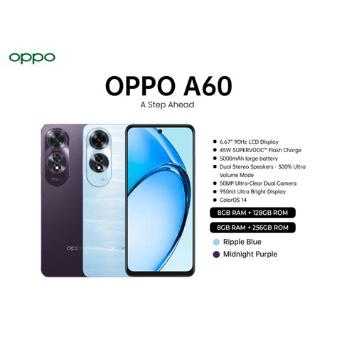 Oppo A Gb Ram Gb Gb Rom Hz Lcd Display Snapdragon G Processor