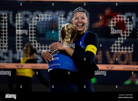 Munich Allemagne 20th Août 2022 Raisa Schoon 2 Pays Bas Et Katja