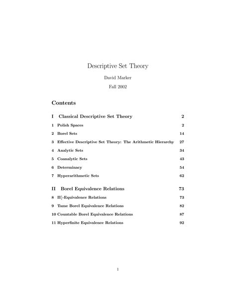 Solution Descriptive Set Theory Studypool Solution Descriptive Set Theory Studypool